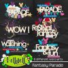 Fantasy Parade Word Art – Kellybell Designs