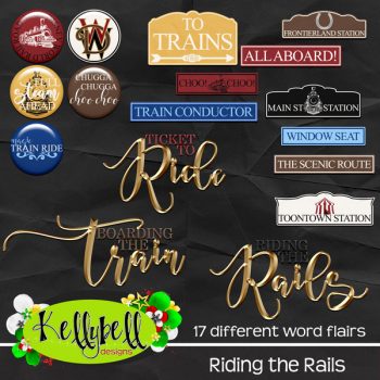 Riding the Rails - Kellybell Designs