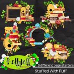 Stuffed With Fluff Page Starters - Kellybell Designs