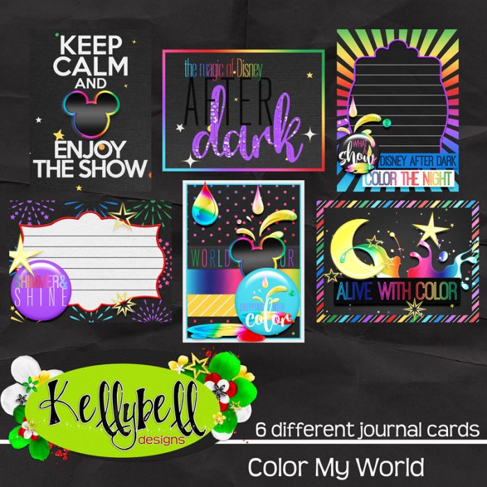 Color My World Journal Cards – Kellybell Designs
