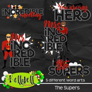 The Supers - Kellybell Designs