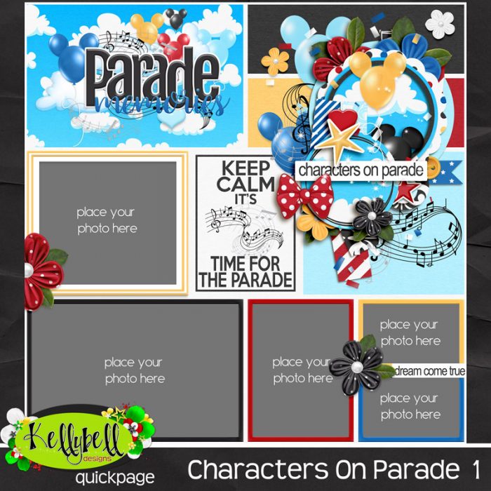 Characters on Parade – Kellybell Designs