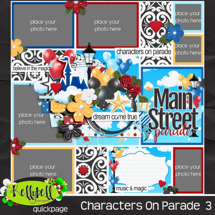 Characters on Parade - Kellybell Designs