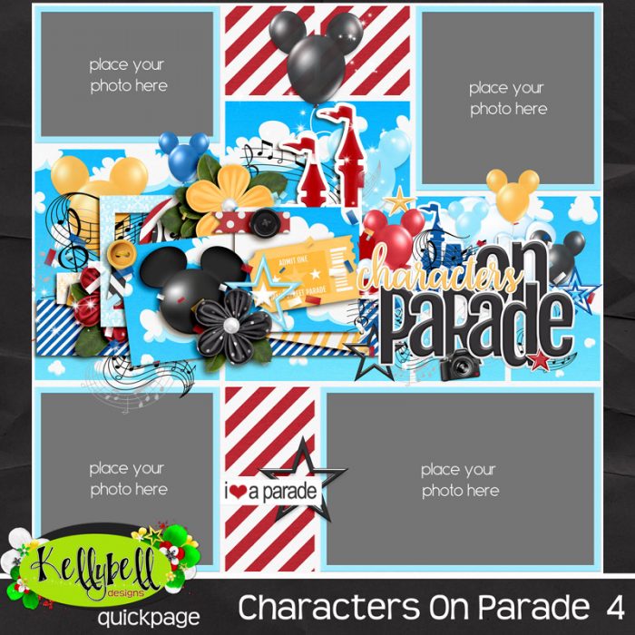 Characters on Parade - Kellybell Designs