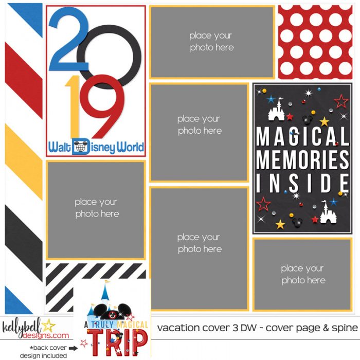 Vacation Cover 3 Disney World - Kellybell Designs