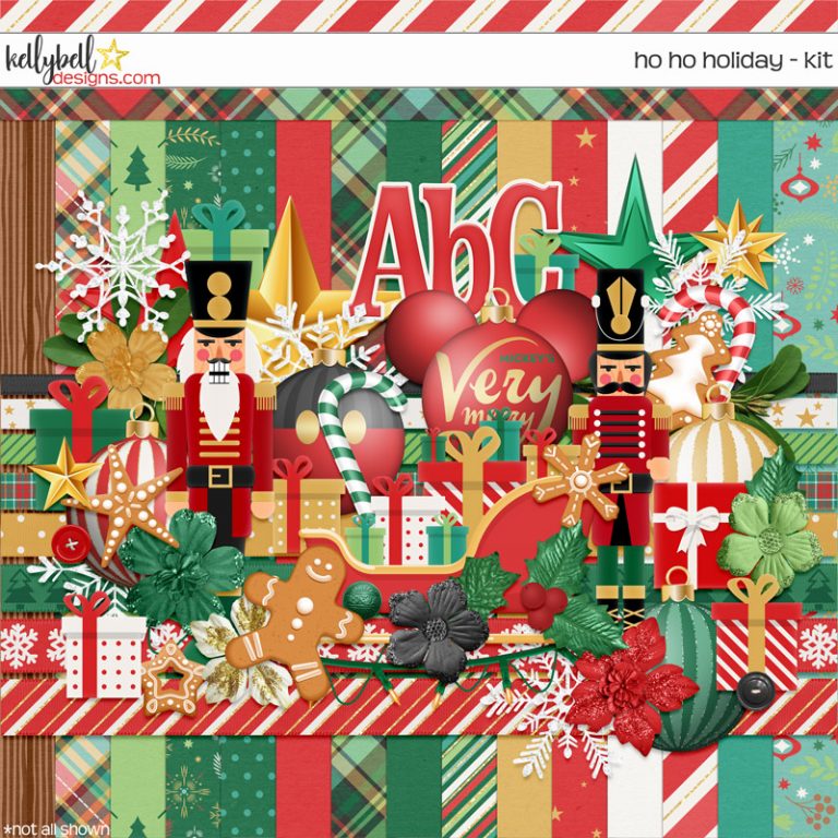 Ho Ho Holiday Kit - Kellybell Designs
