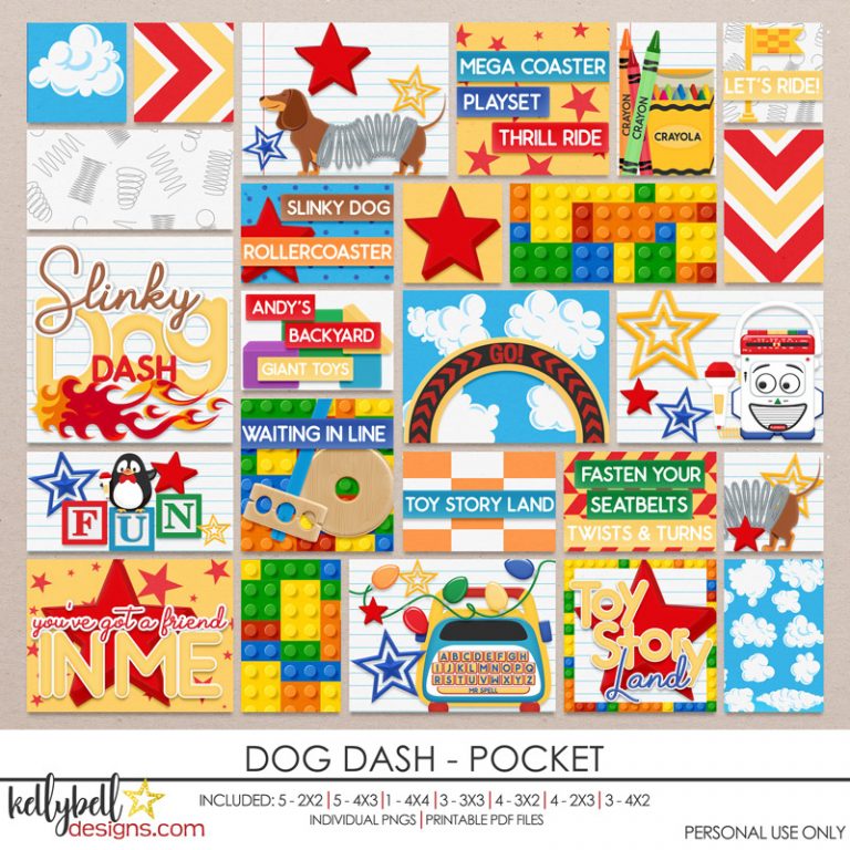 Dog Dash Pocket - Kellybell Designs