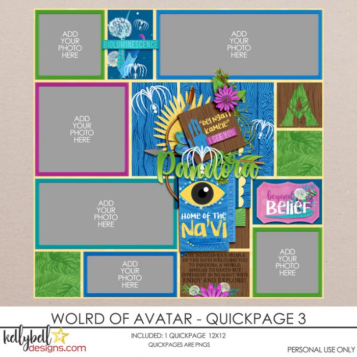 World of Avatar Kit - Kellybell Designs