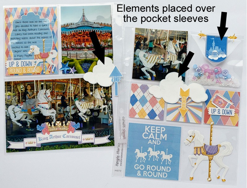 Making Pocket Page Layouts With Digital Files - Kellybell Designs