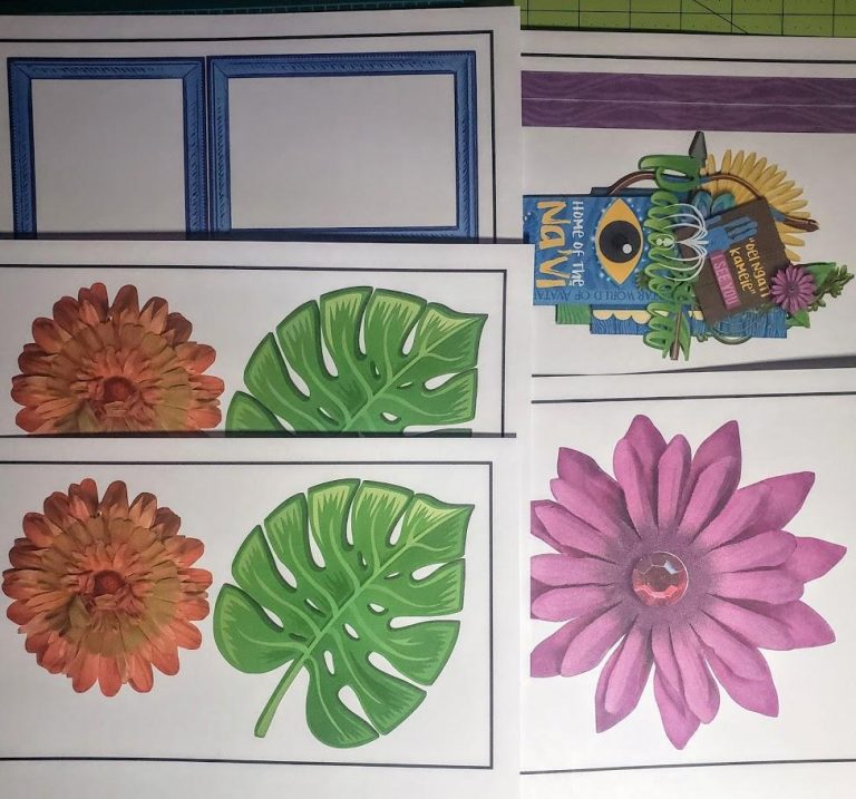 Using Digital Files To Create Paper Layouts - Kellybell Designs