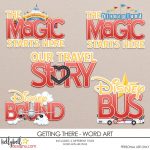 Getting There Word Art – Kellybell Designs