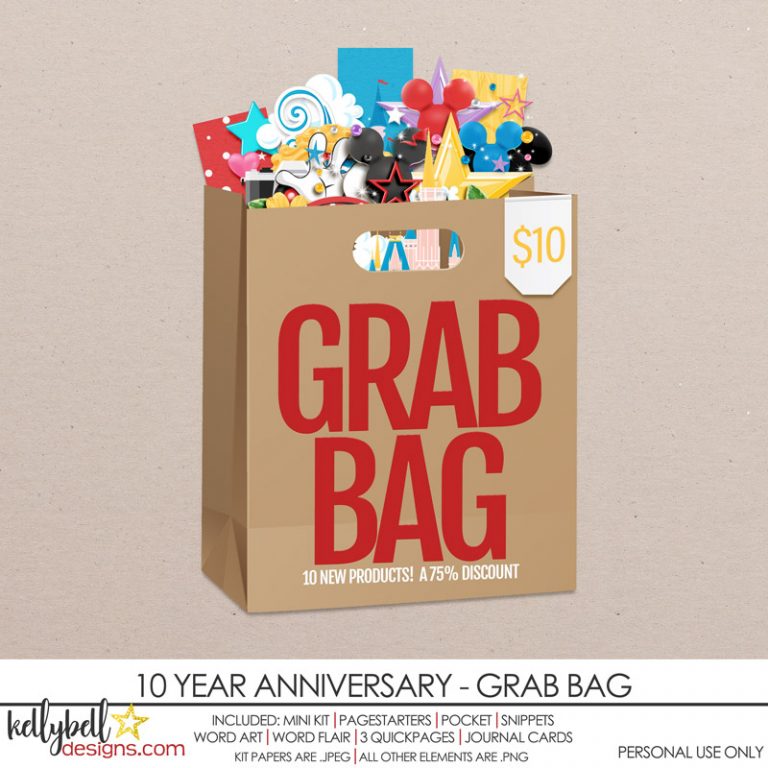 10 Year Anniversary Grab Bag - Kellybell Designs