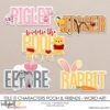 Title It! Characters Pooh & Friends Word Art - Kellybell Designs