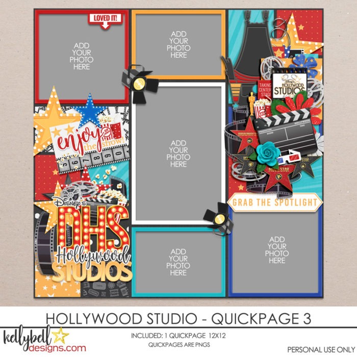 Hollywood Studio Kit - Kellybell Designs