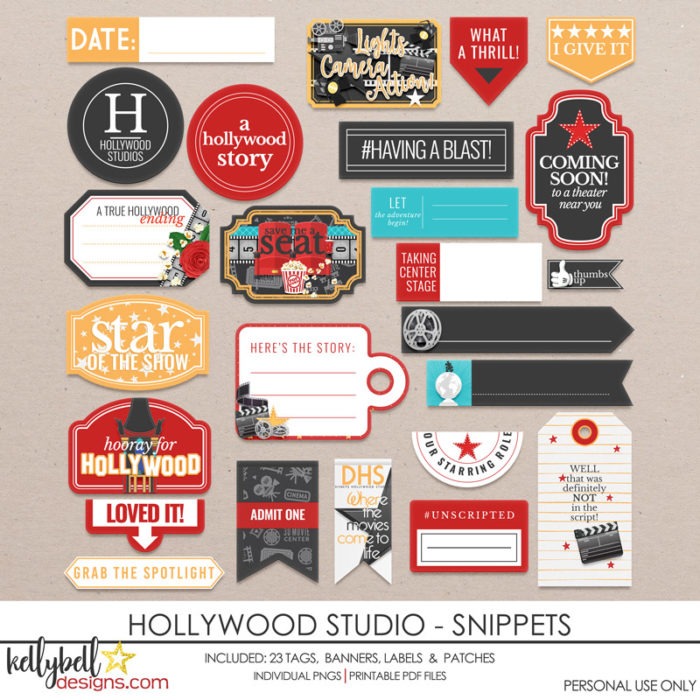 Hollywood Studio - Kellybell Designs