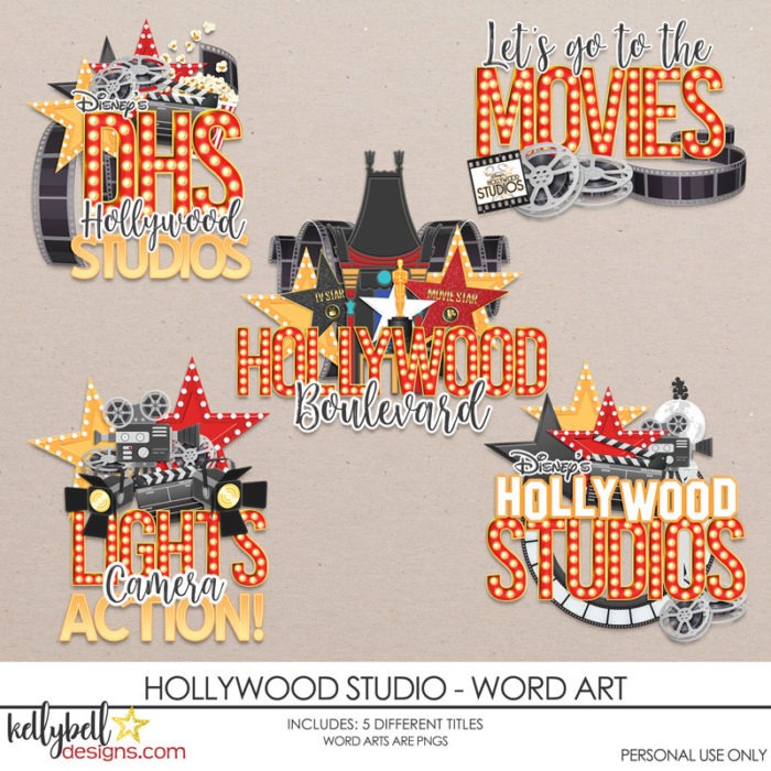 Hollywood Studio Kit - Kellybell Designs