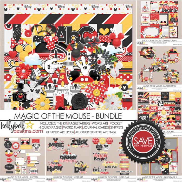 Magic Of The Mouse Bundle - Kellybell Designs