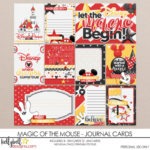 Magic Of The Mouse Journal Cards - Kellybell Designs