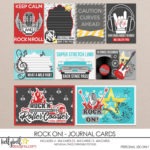Rock On! Journal Cards - Kellybell Designs