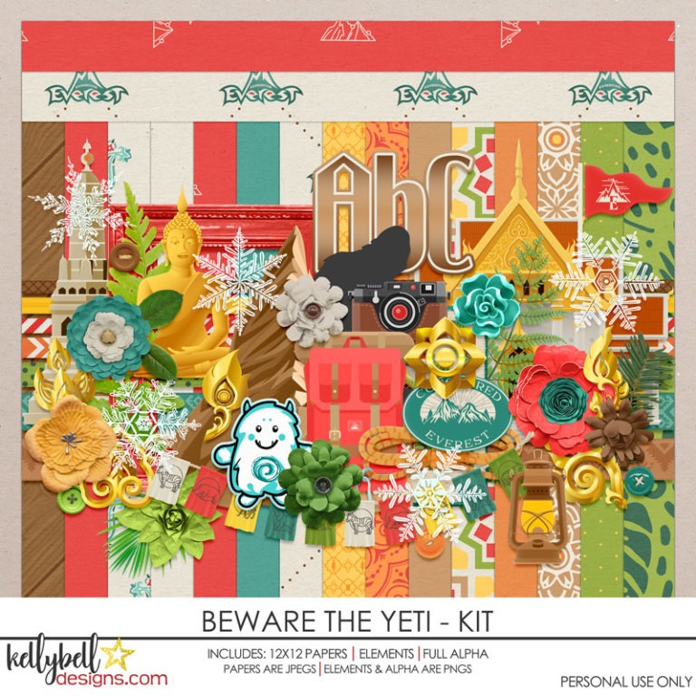 Beware The Yeti Kit – Kellybell Designs