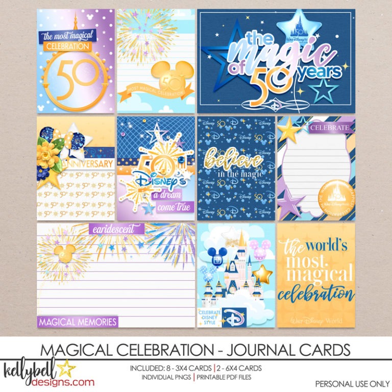 Magical Celebration Cards - Kellybell Designs