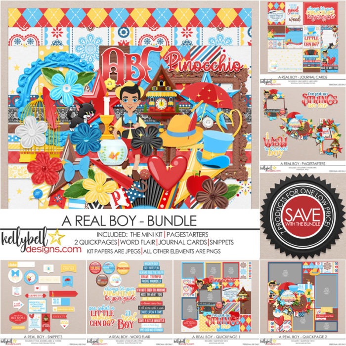 A Real Boy Bundle – Kellybell Designs