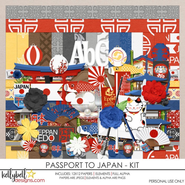 Passport To Japan Kit – Kellybell Designs