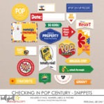 Checking In Pop Century Kit - Kellybell Designs