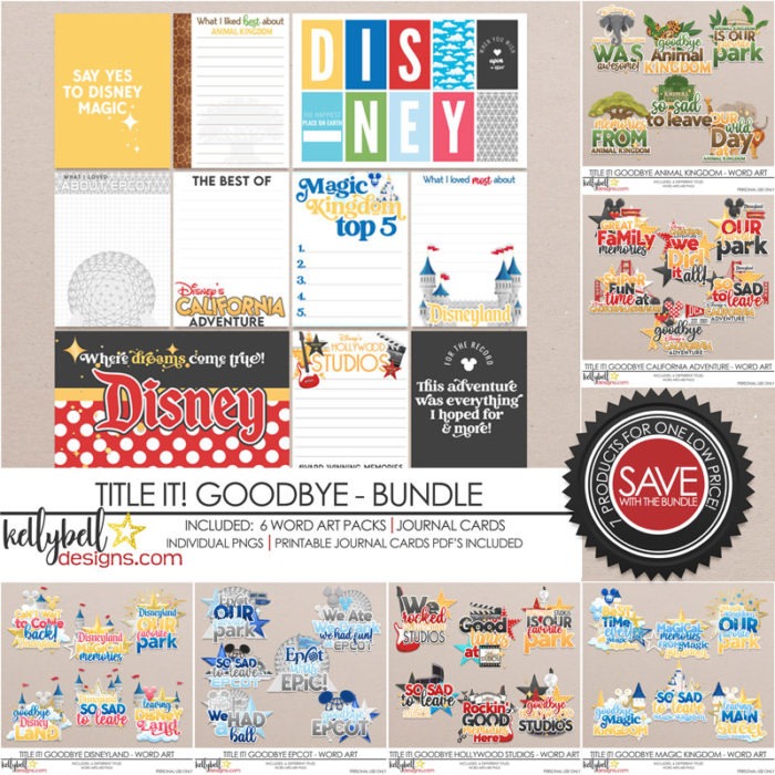 Title It! Goodbye Bundle – Kellybell Designs