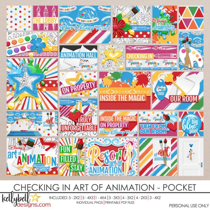 Checking In Art of Animation Kit - Kellybell Designs