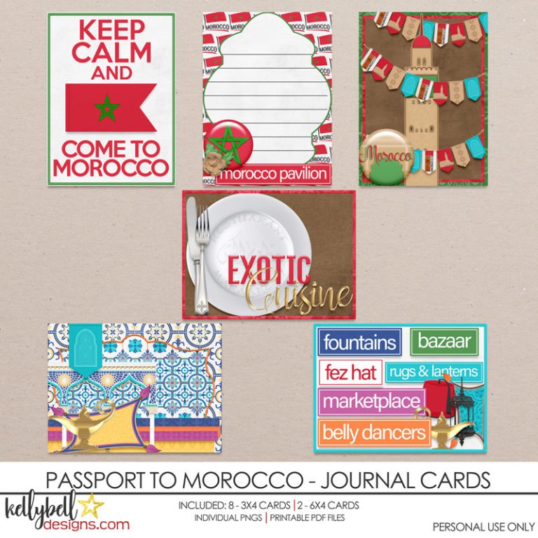 Passport To Morocco Kit - Kellybell Designs