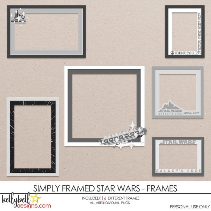 Simply Framed Star Wars Frames – Kellybell Designs