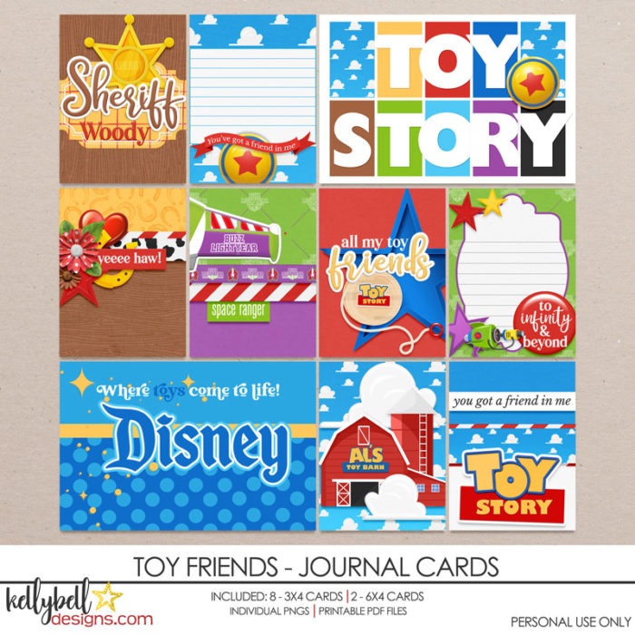 Toy Friends Cards – Kellybell Designs