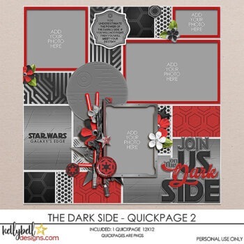 The Dark Side Quickpage 2 - Kellybell Designs