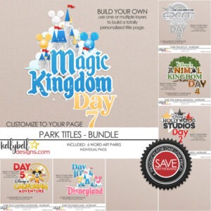 Park Titles - Kellybell Designs