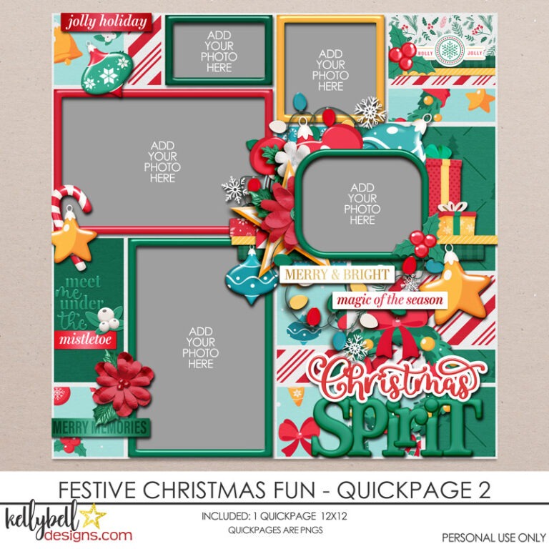 Festive Christmas Fun Kit – Kellybell Designs