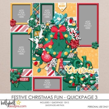 Festive Christmas Fun Kit - Kellybell Designs