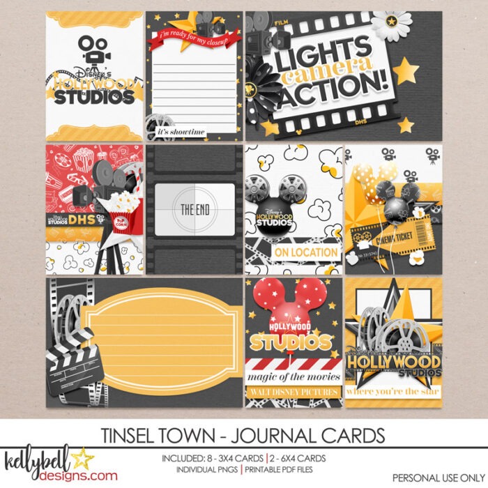 Tinsel Town Cards - Kellybell Designs