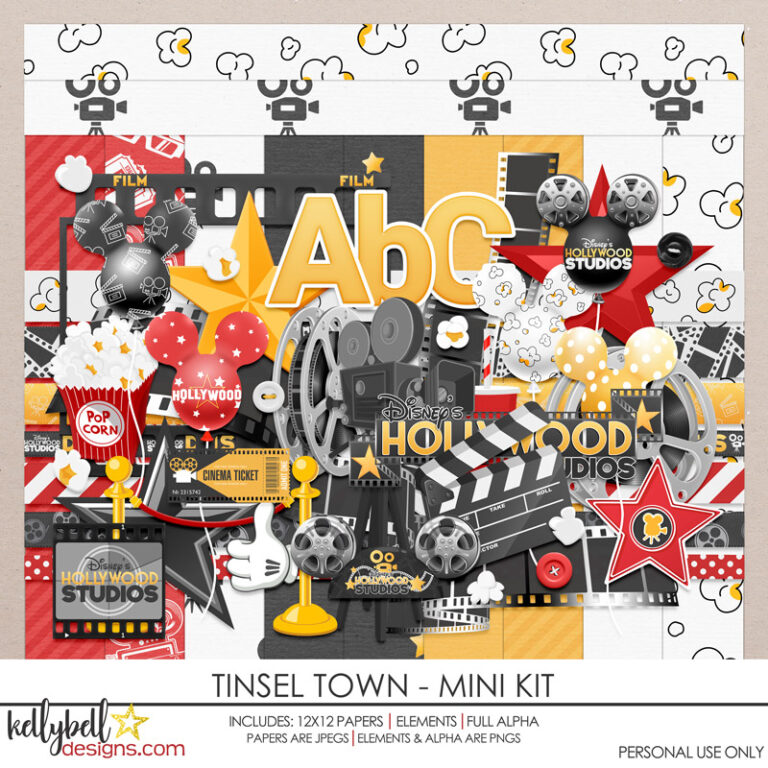 Tinsel Town Mini Kit - Kellybell Designs