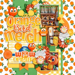 Nice to Meet You Orange Bird - Kellybell Designs