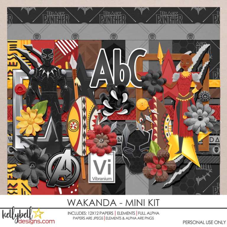 Wakanda - Kellybell Designs