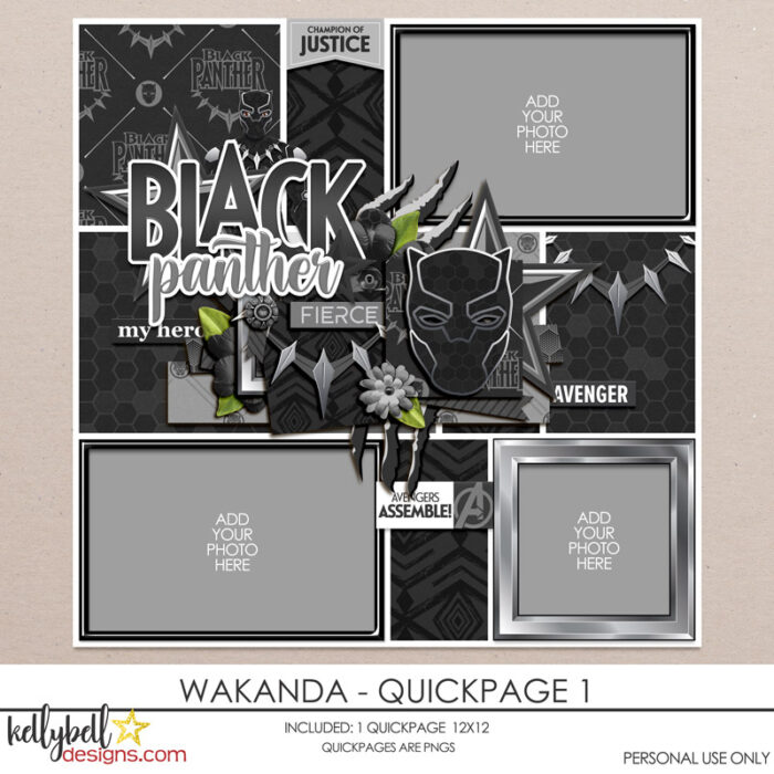 Wakanda Mini Kit - Kellybell Designs