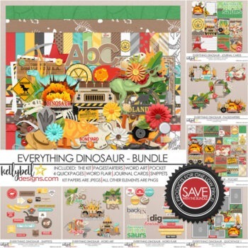 Everything Dinosaur Bundle – Kellybell Designs