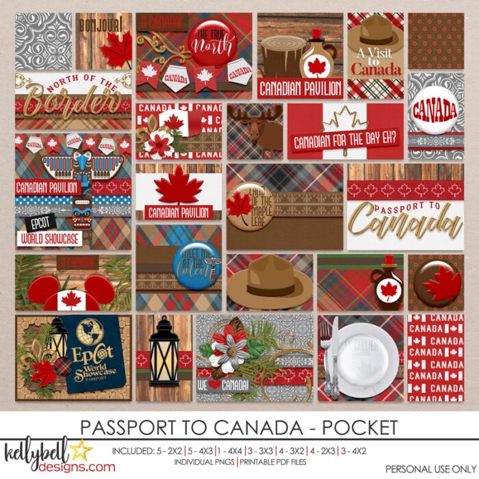 Passport To Canada Kit - Kellybell Designs