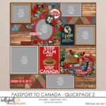Passport To Canada Quickpage 2 – Kellybell Designs