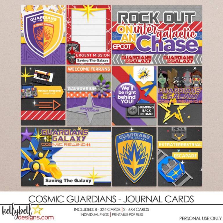 Cosmic Guardians Cards - Kellybell Designs