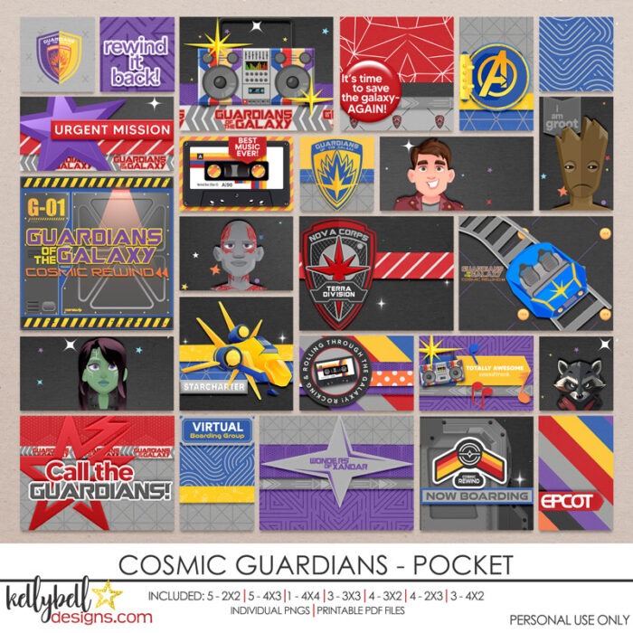 Cosmic Guardians Pocket – Kellybell Designs