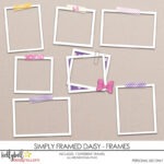 Simply Framed Daisy Frames – Kellybell Designs