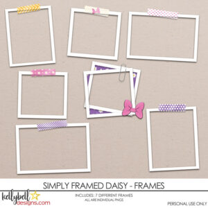 Simply Framed Daisy Frames - Kellybell Designs