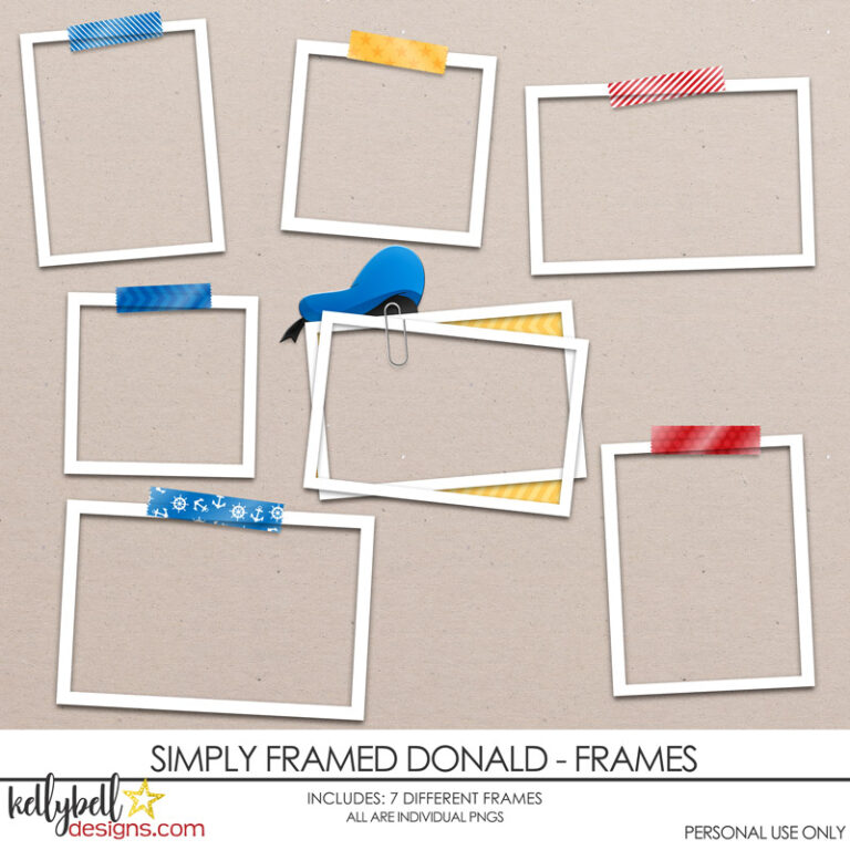Simply Framed Donald Frames – Kellybell Designs